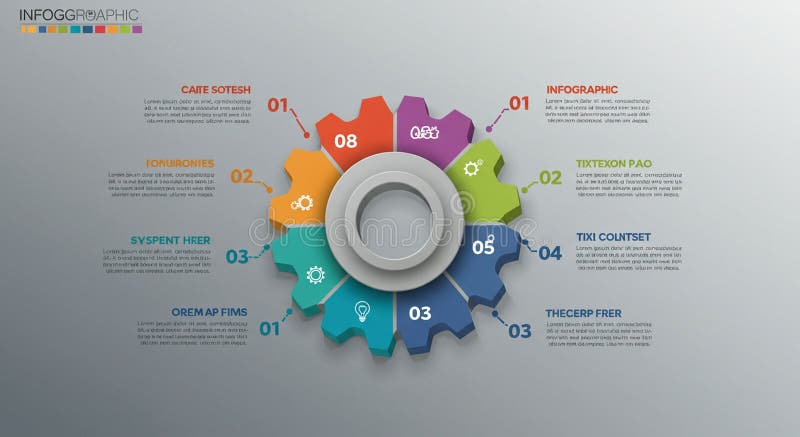 Infographic Eight Points Stock Illustrations – 153 Infographic Eight ...