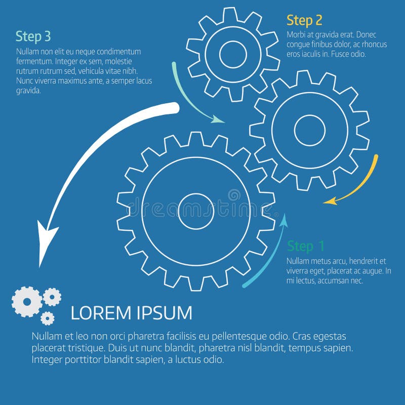 Circular infographic stock vector. Illustration of infographic - 84634278