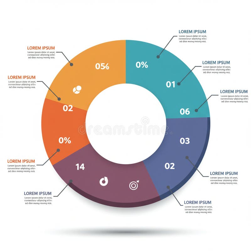 Donut Chart Design Stock Illustrations – 2,208 Donut Chart Design Stock ...