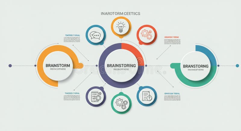 Circular Infographic Featuring Interconnected Elements Labeled ...