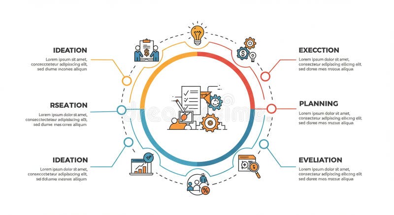 Circular Infographic Illustrating Stock Illustrations – 629 Circular Infographic Illustrating ...