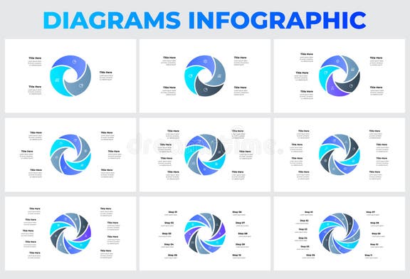 Circular Infographic Templates, Perfect for Data Visualization and ...