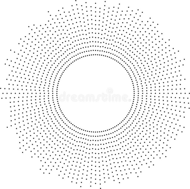 Irregular Dotted Rays Stock Illustrations – 200 Irregular Dotted Rays ...