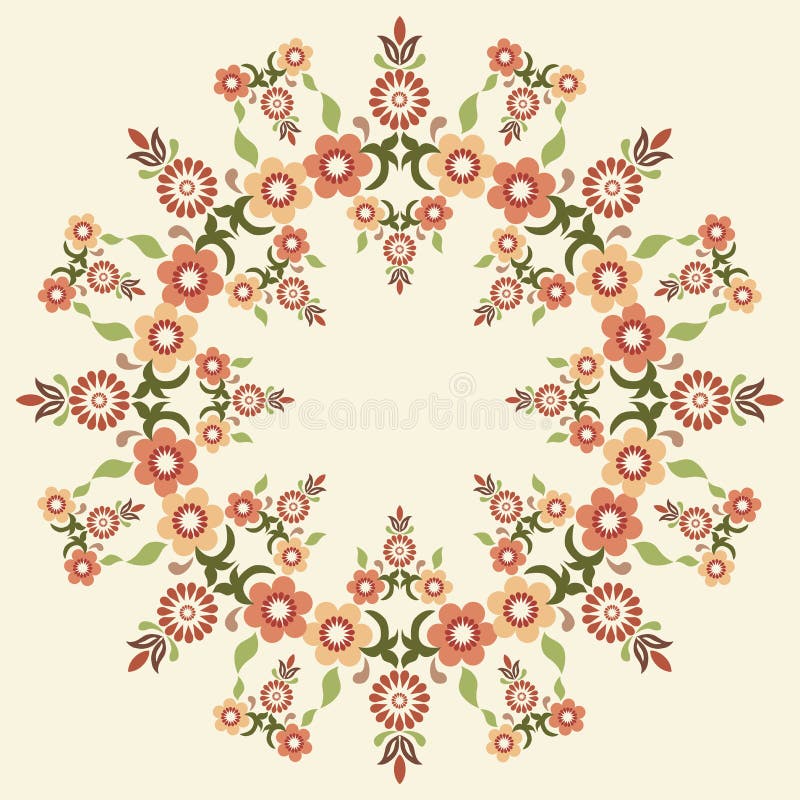 Circular Islamic Background Five Stock Vector - Illustration of border ...