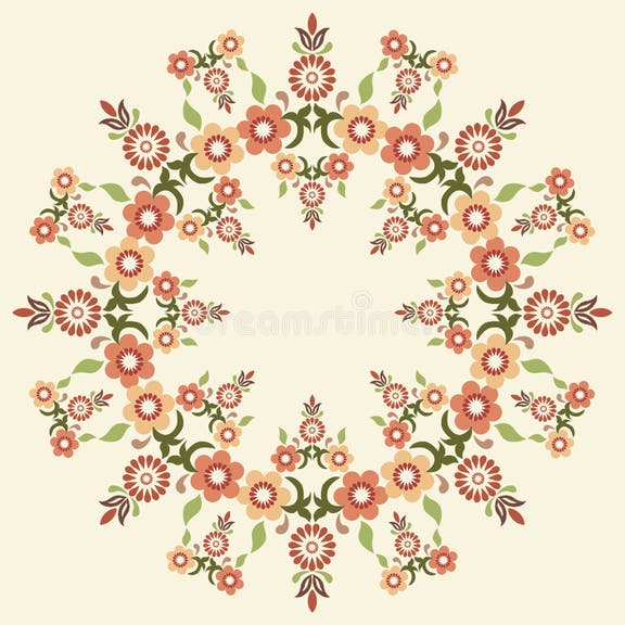 Circular Islamic Background Five Stock Vector - Illustration of border ...