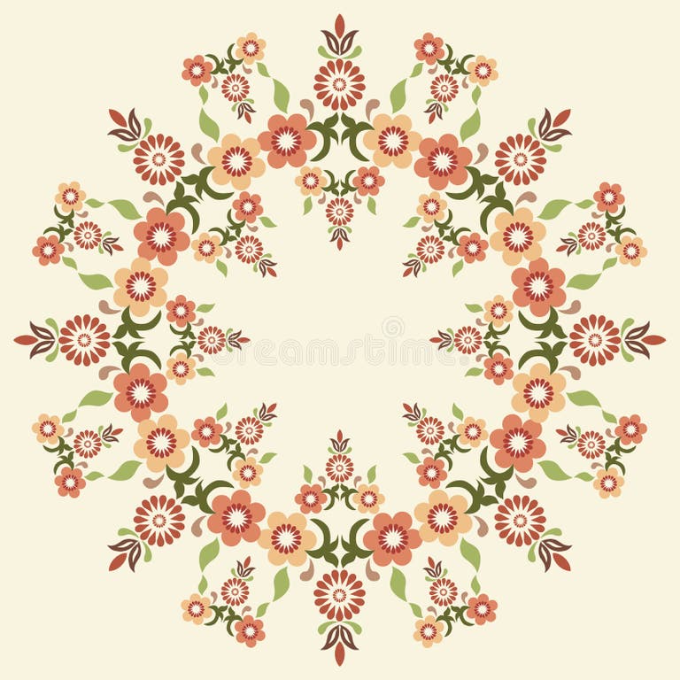 Circular Islamic Background Five Stock Vector - Illustration of border ...