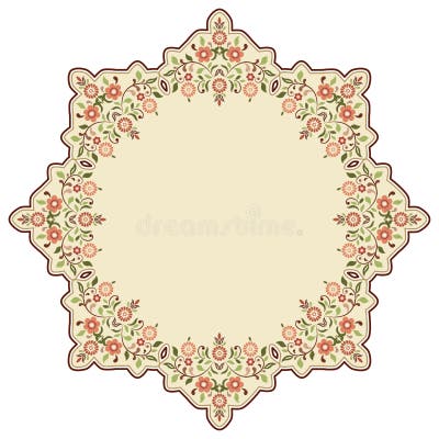 Circular Islamic Background Three Stock Vector - Illustration of ...