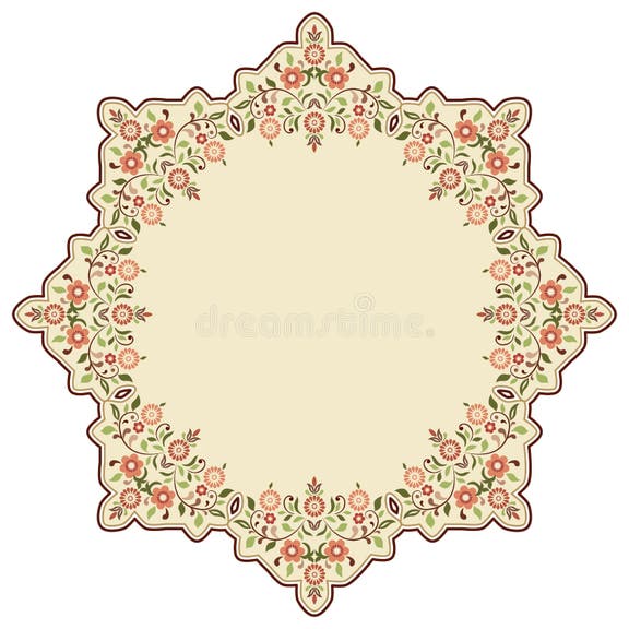 Circular Islamic Background Three Stock Vector - Illustration of ...