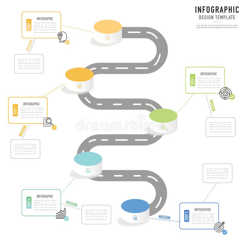 Circular Isometric Roadmap Infographic for Business Presentation Stock ... Circular Isometric Roadmap Infographic for Business Presentation Stock ...