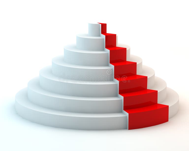 Circular ladder stock illustration. Illustration of isolated - 19088062