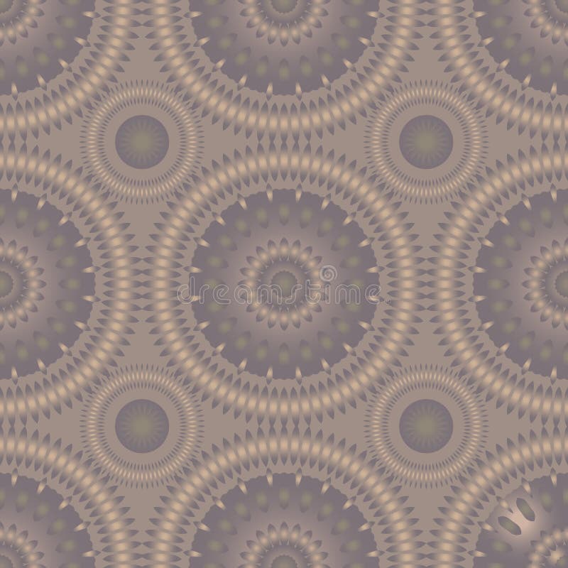 Circular Large Scale Seamless Pattern Stock Vector - Illustration of ...