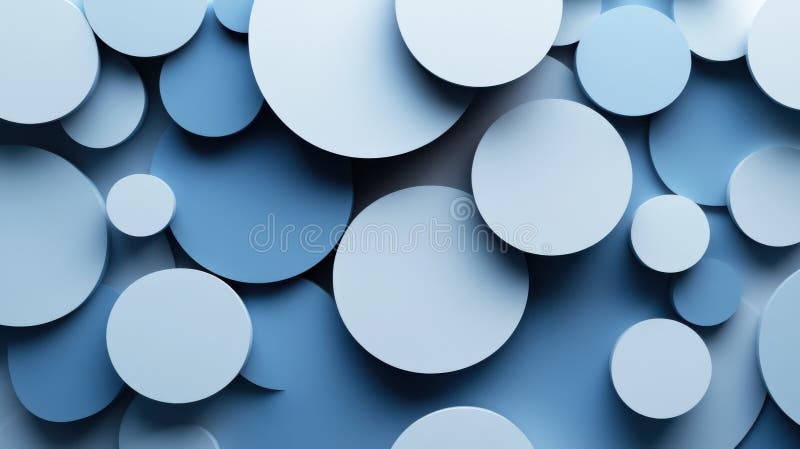 Circular Layers Casting Intricate Shadows, Modern and Dynamic ...