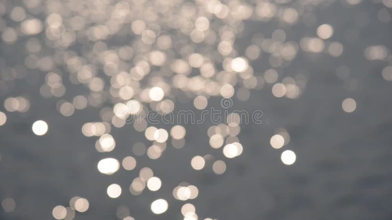 Circular Light Spots on the Water Surface. Stock Video - Video of flash ...