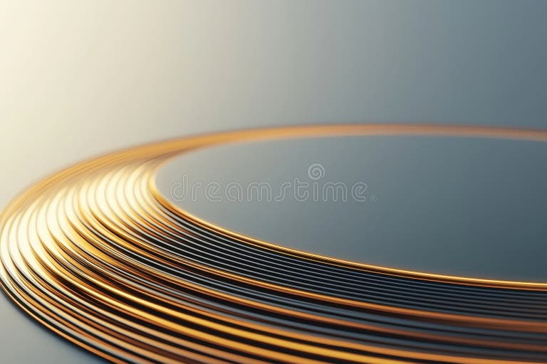 Circular Light Trails Create Hypnotic Patterns, Offering Gentle Visuals ...