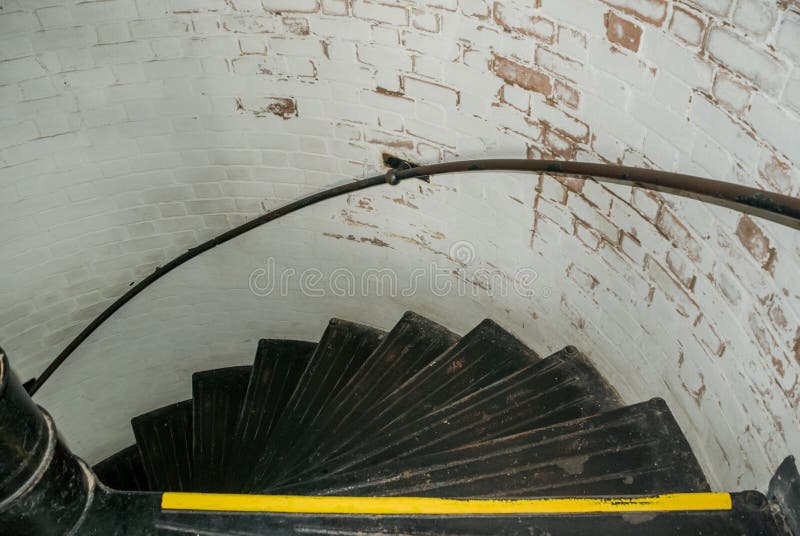 Circular Lighthouse Stairs stock image. Image of lighthouse - 55069767