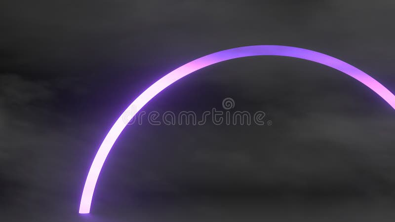 A Circular Line Abstract, Dramatic, Modern and High -quality 3D ...