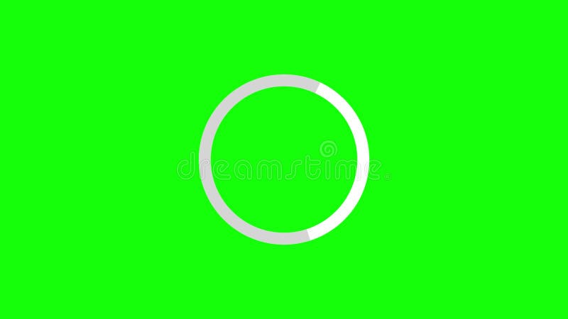 Circular Loading Animation. Waiting Status Bar Stock Footage - Video of ...