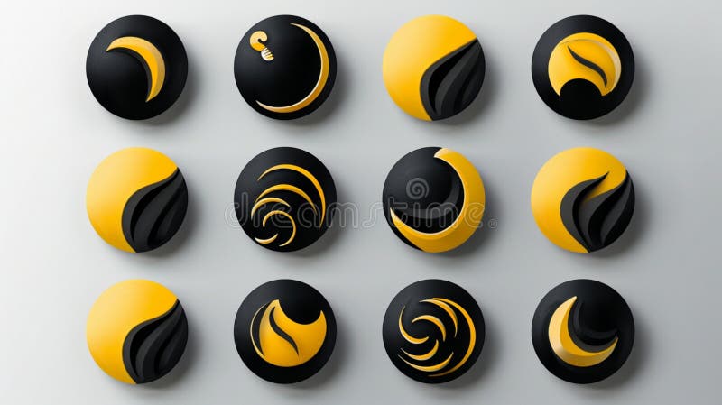 Circle,Logo,Global,Abstract,Business,Vector,Round Icon Stock ...