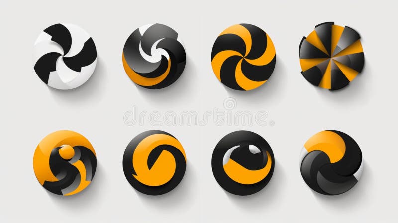 Circle,Logo,Global,Abstract,Business,Vector,Round Icon Stock ...