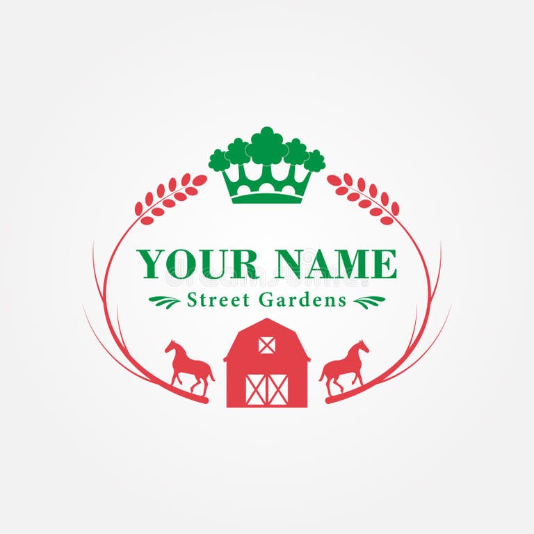 Banner Design Red Barn Horse Stock Illustrations – 12 Banner Design Red ...