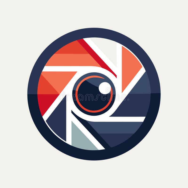Circular Logo Featuring a Camera Inside it, a Simple and Modern Design ...
