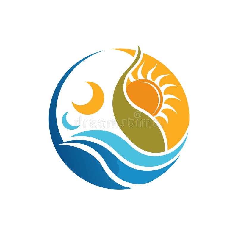 Moon Leaf Nature Logo Stock Illustrations – 1,970 Moon Leaf Nature Logo ...