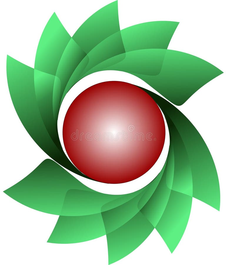 Circular logo stock illustration. Illustration of curves - 10651706