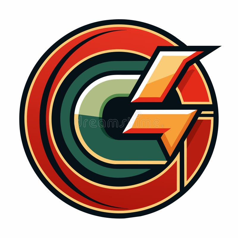 A Circular Logo with a Stylized G Letter and a Yellow Arrow, G Alphabet ...