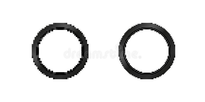 Circular Metal Rings with Smooth Finish and Identical Size in Solid ...