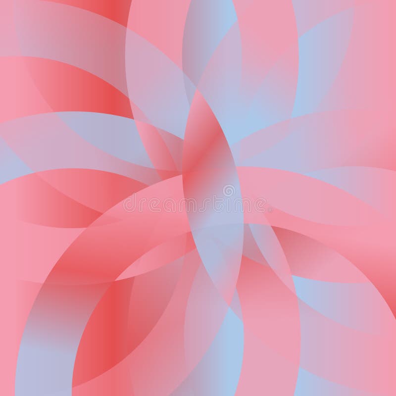 Circular Mixed Colored Abstract Background Vector Illustration Stock ...