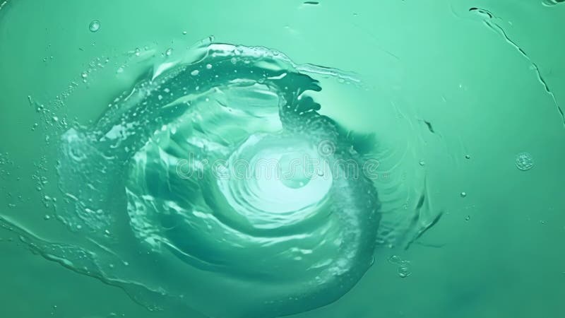 The Circular Motion of the Water Creates a Vortex a Neverending Cycle ...