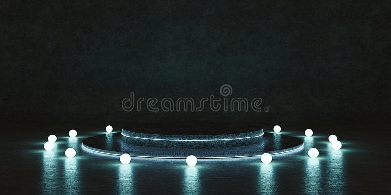 Podium Laser Showroom Product Prop Dark Tone Product Placement Laser ...