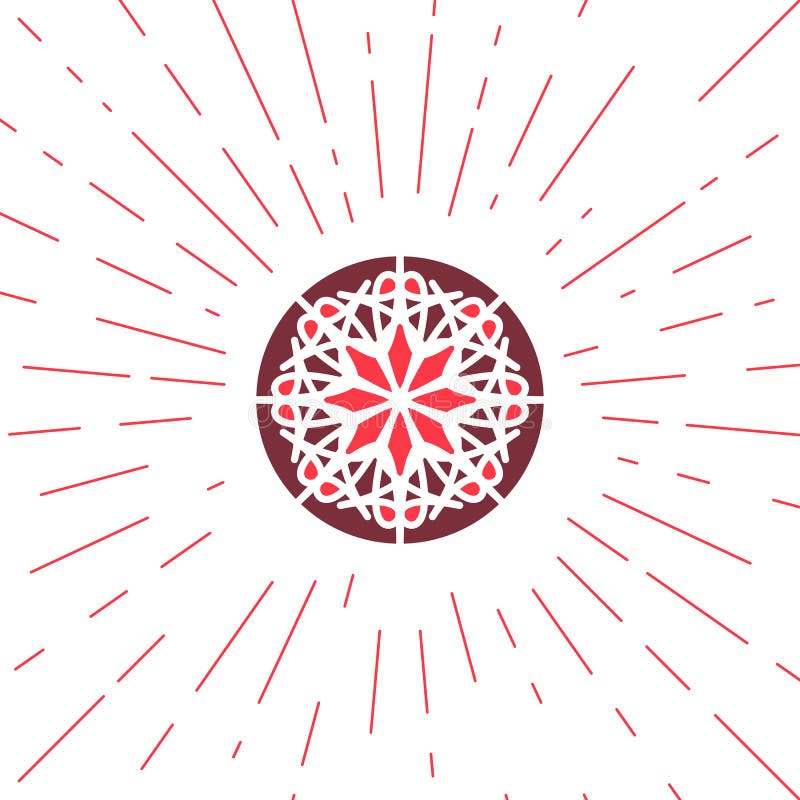 Vector Geometric Sun Emblem Stock Vector - Illustration of corporate ...