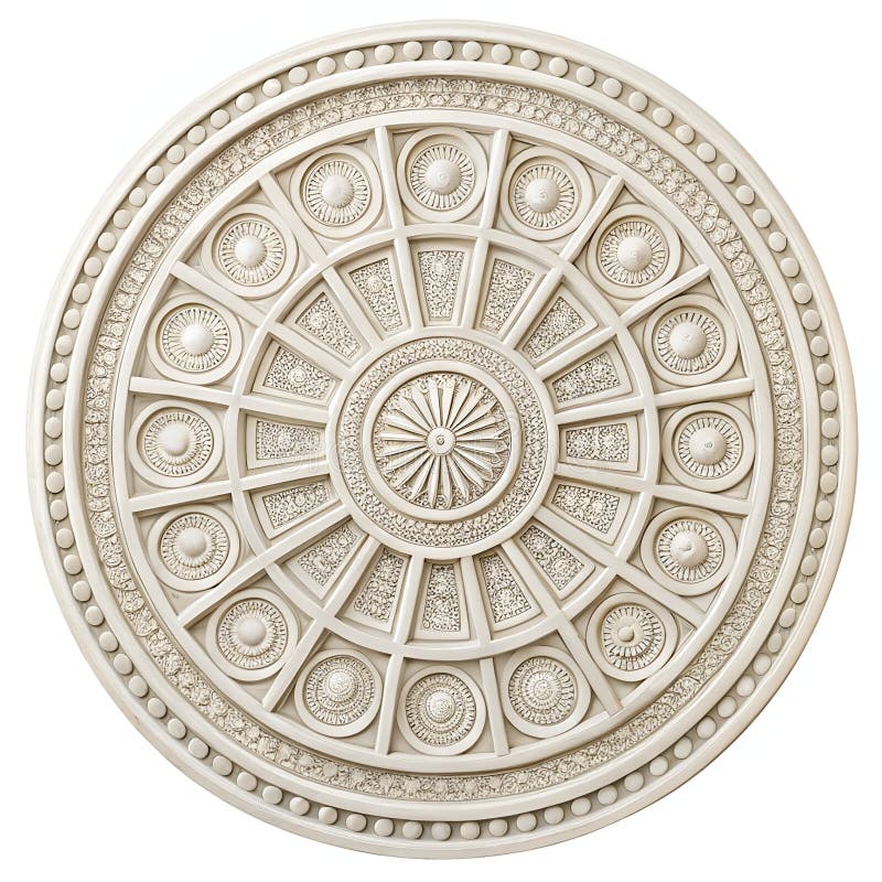 Circular Panel Pattern stock illustration. Illustration of space ...