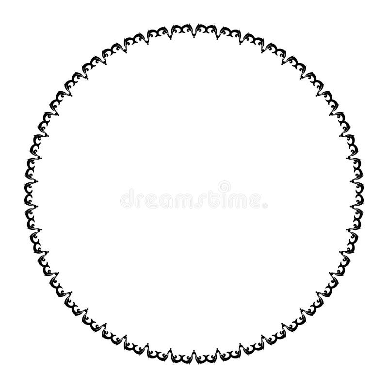 Circular Pattern in Arabic Style.Circular Ornament Stock Vector ...