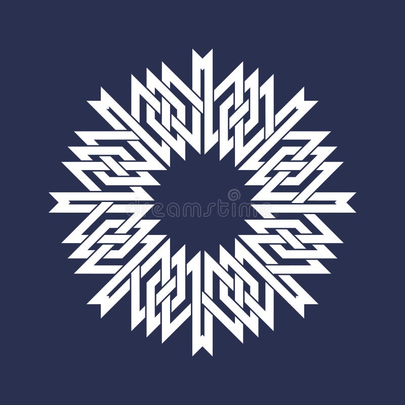 Eight White Snowflakes Stock Illustrations – 179 Eight White Snowflakes ...