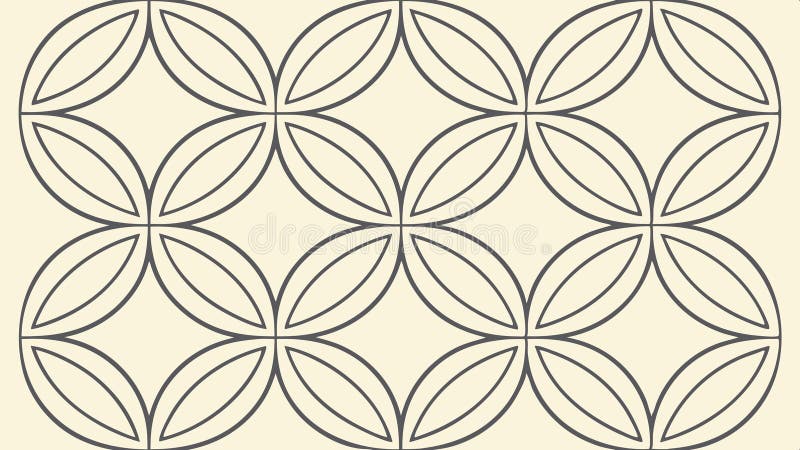 Circular Pattern Background, Geometric Texture and Decorative Surface Design Vector Design ...