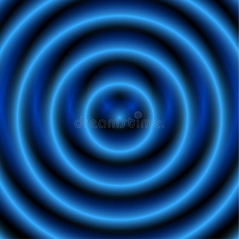 Circular Pattern with Concentric Circles. Faded Overlapping Circle ...