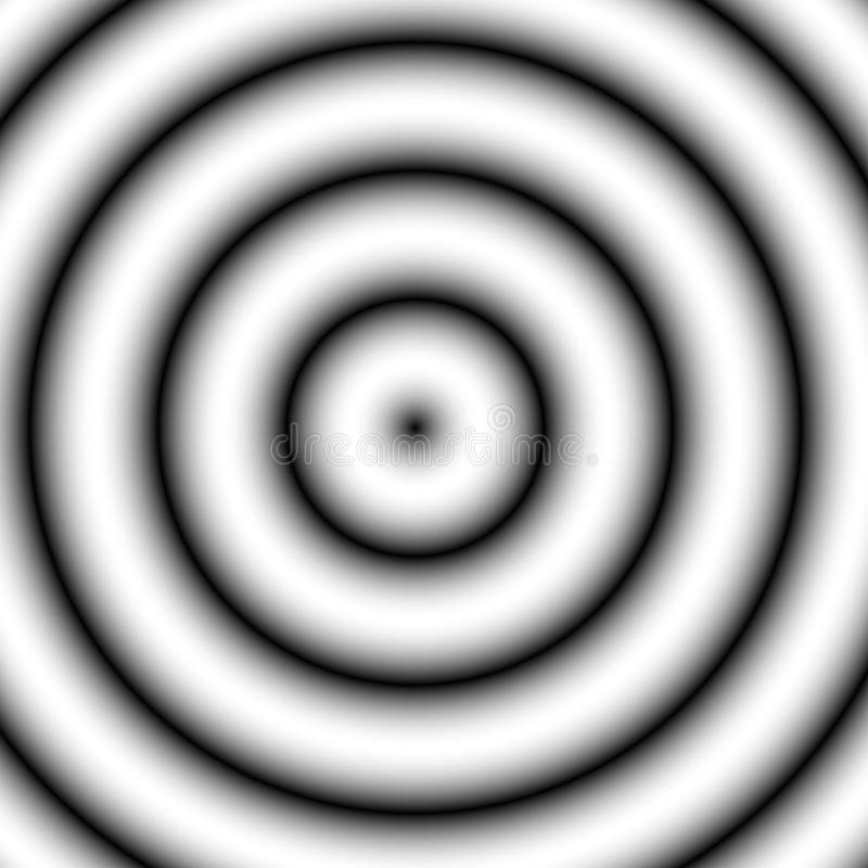Circular Pattern with Concentric Circles. Faded Overlapping Circle ...