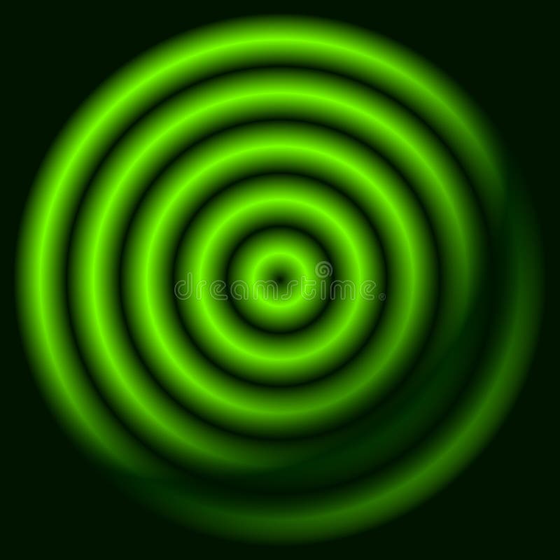 Circular Pattern with Concentric Circles. Faded Overlapping Circle ...