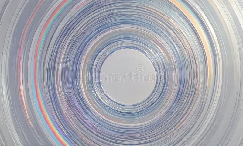 Circular Pattern Concentric Circles in Various Shades Blue, Purple, and ...