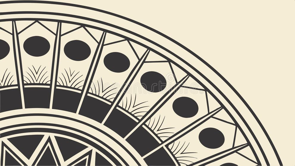 Circular Pattern Corner, Abstract Geometric Design for Modern Layouts ...