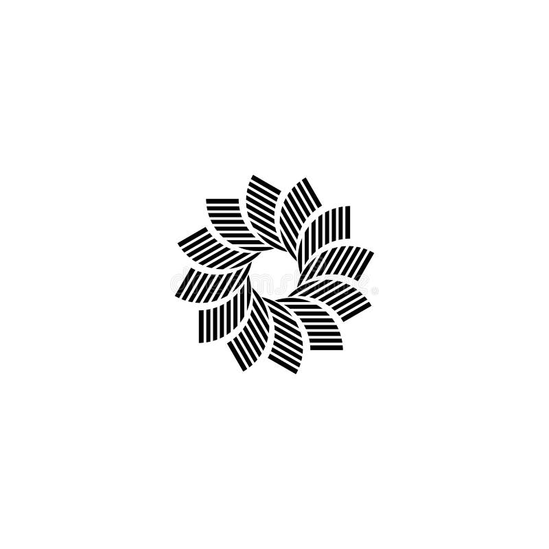 Circular pattern icon stock vector. Illustration of bright - 250891969