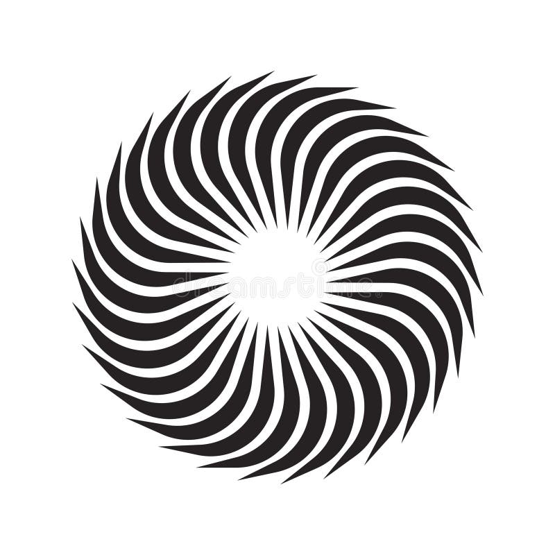 Circular Pattern Icon stock vector. Illustration of decoration - 285750203