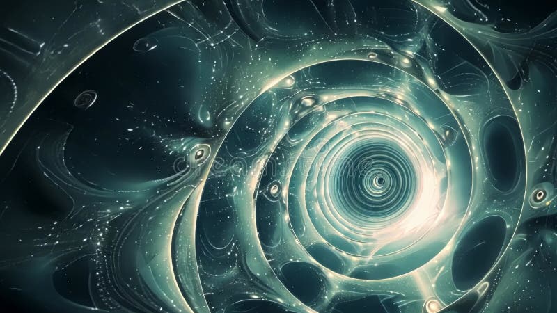 A Circular Pattern of Overlapping Rings Hinting at the Cyclical Nature ...