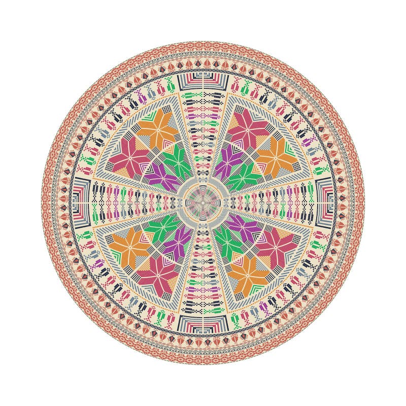 Palestinian design element stock vector. Illustration of fashion ...