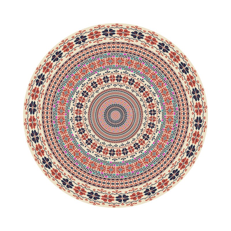 Palestinian design element stock vector. Illustration of embroidered ...