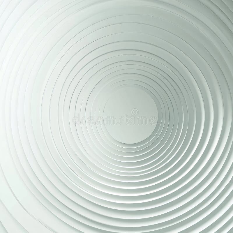 Circular Patterns Spiral Inward Creating a Sense of Depth and ...