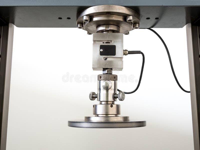 Tensile Strength Testing Machine on Laboratory Stock Image - Image of ...