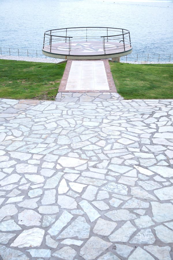 Circular platform stock image. Image of spain, circle - 12321639